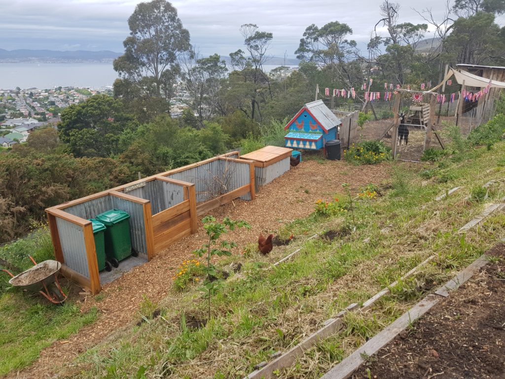 Our Compost Station | Good Life Permaculture